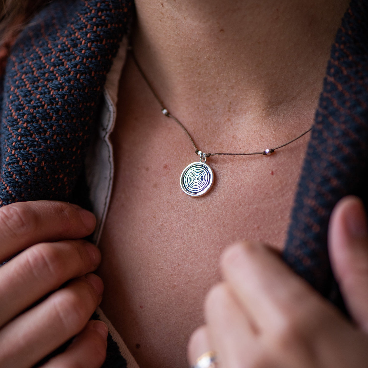 Tree Rings Necklace